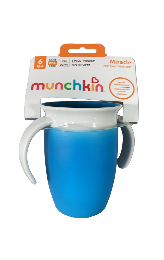 Munchkin Miracle 360 Trainer Cup, 1 Pack, Blue — GoodBuy Gear