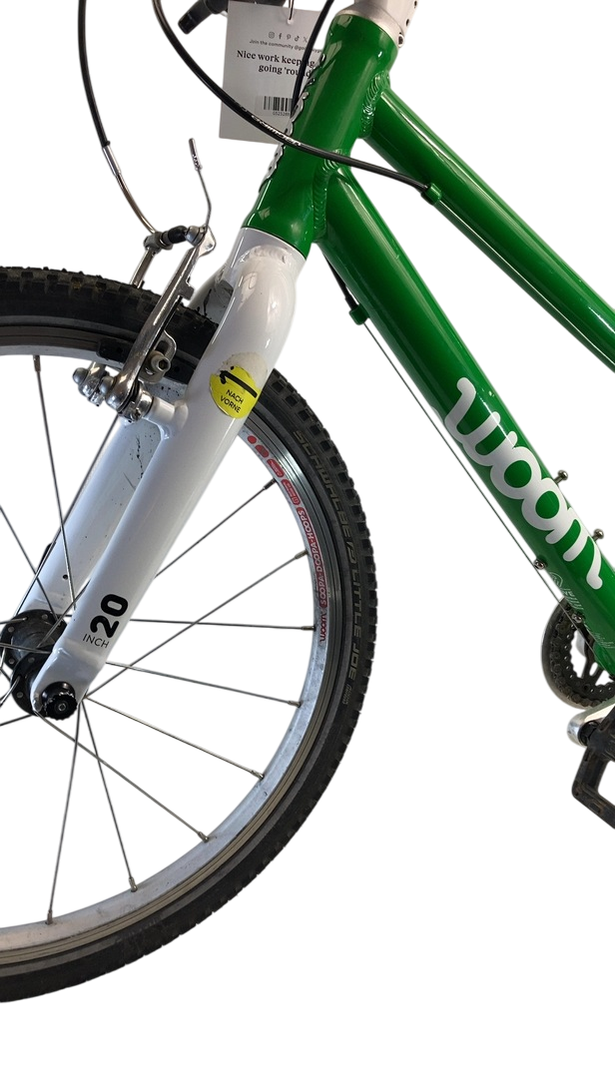 Woom ORIGINAL 4 Bike 20", Woom Green — GoodBuy Gear
