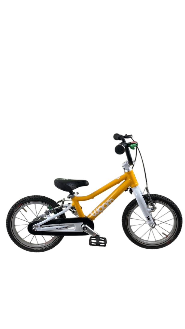 Woom Woom 2 Bike- 14”, Flame Orange — GoodBuy Gear