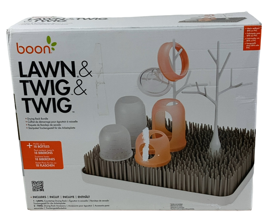 Boon Lawn Countertop Drying Rack, Gray