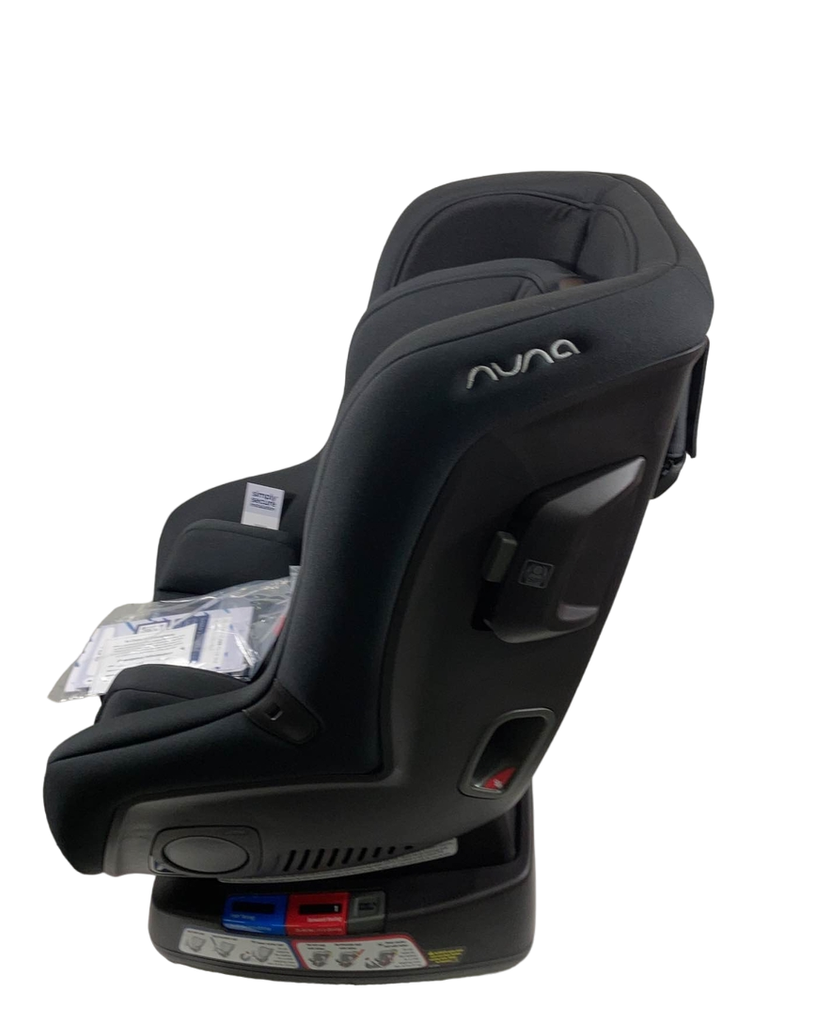 Nuna RAVA Convertible Car Seat, Caviar, 2022