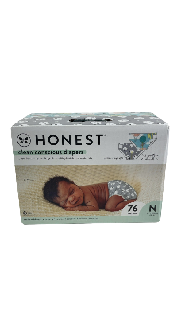 Honest Company Club Box Diapers, NB, Above It All + Pandas — GoodBuy Gear
