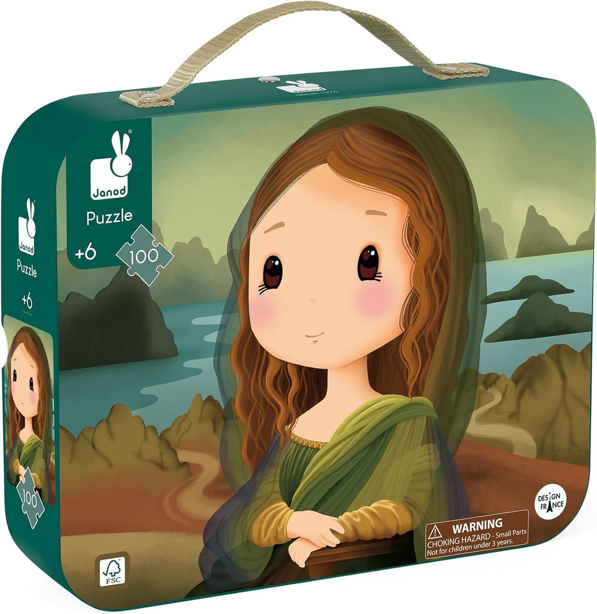 Janod Puzzle Inspired By Leonardo Da Vinci 100 Pcs — GoodBuy Gear