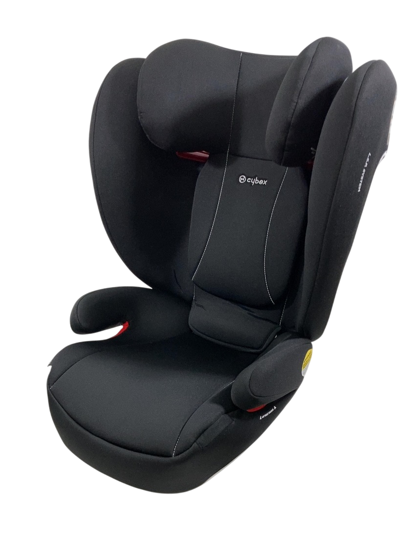 Cybex Solution B-Fix High Back Booster Seat, 2022, Volcanic Black ...