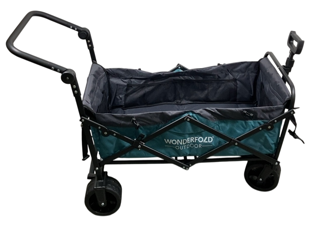 Wonderfold S3 Outdoor Utility Wagon, Hunter Green & Gray — GoodBuy Gear