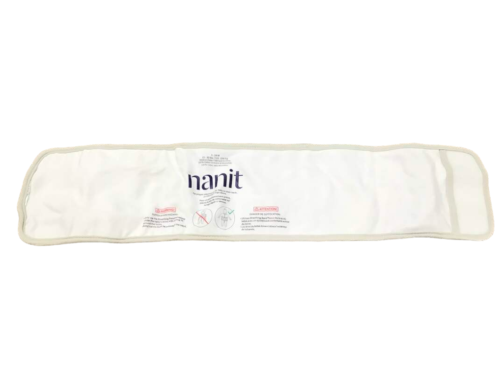 Nanit Breathing Band, 3-24 months, White