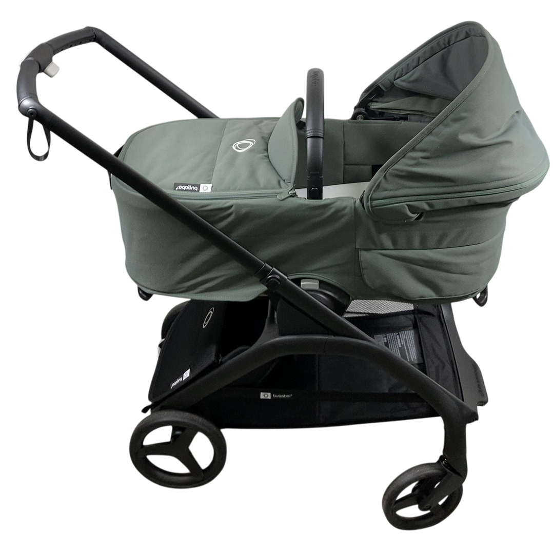 Bugaboo Dragonfly Bassinet and Seat Stroller, 2025, Black, Forest Gree ...