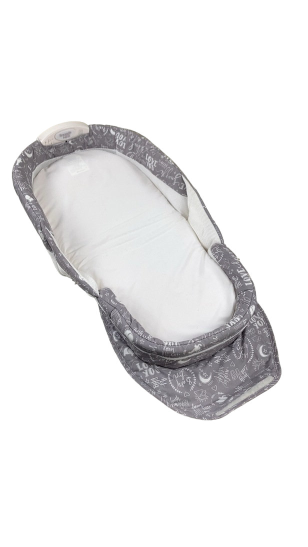 Baby Delight Snuggle Nest Surround XL, Grey Love You — GoodBuy Gear