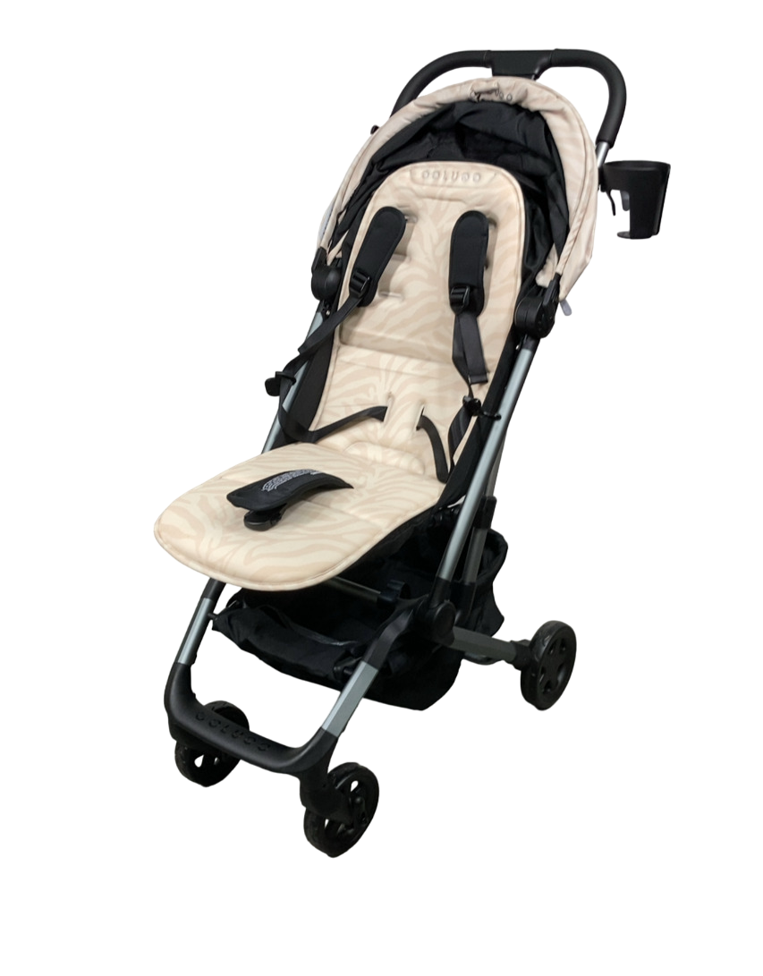 Colugo Compact Stroller, 2022, Dune Zebra — GoodBuy Gear