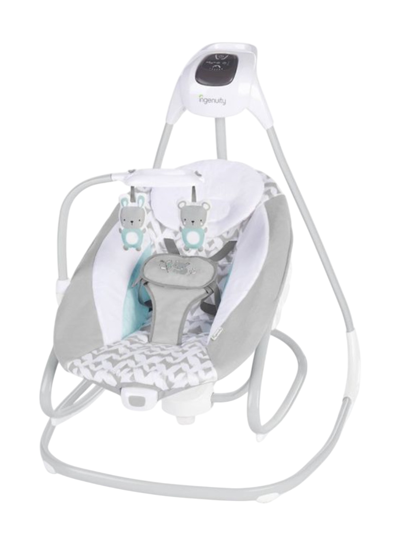 Ingenuity Simple Comfort 2-in-1 Swing Rocker, Raylan — GoodBuy Gear