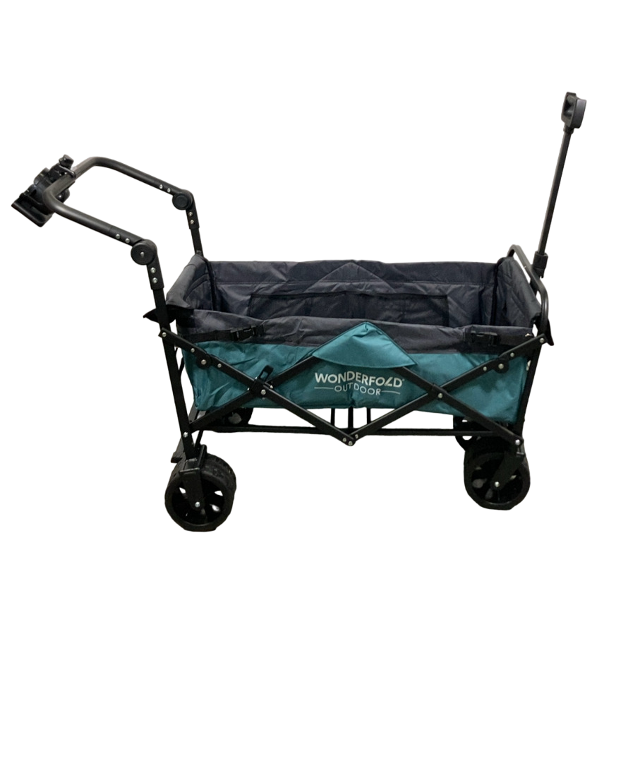 Wonderfold S3 Outdoor Utility Wagon, Hunter Green & Gray — GoodBuy Gear