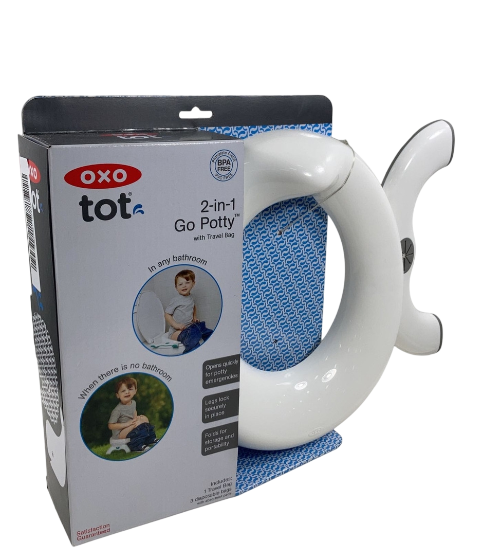 OXO Tot 2-in-1 Go Potty, White — GoodBuy Gear