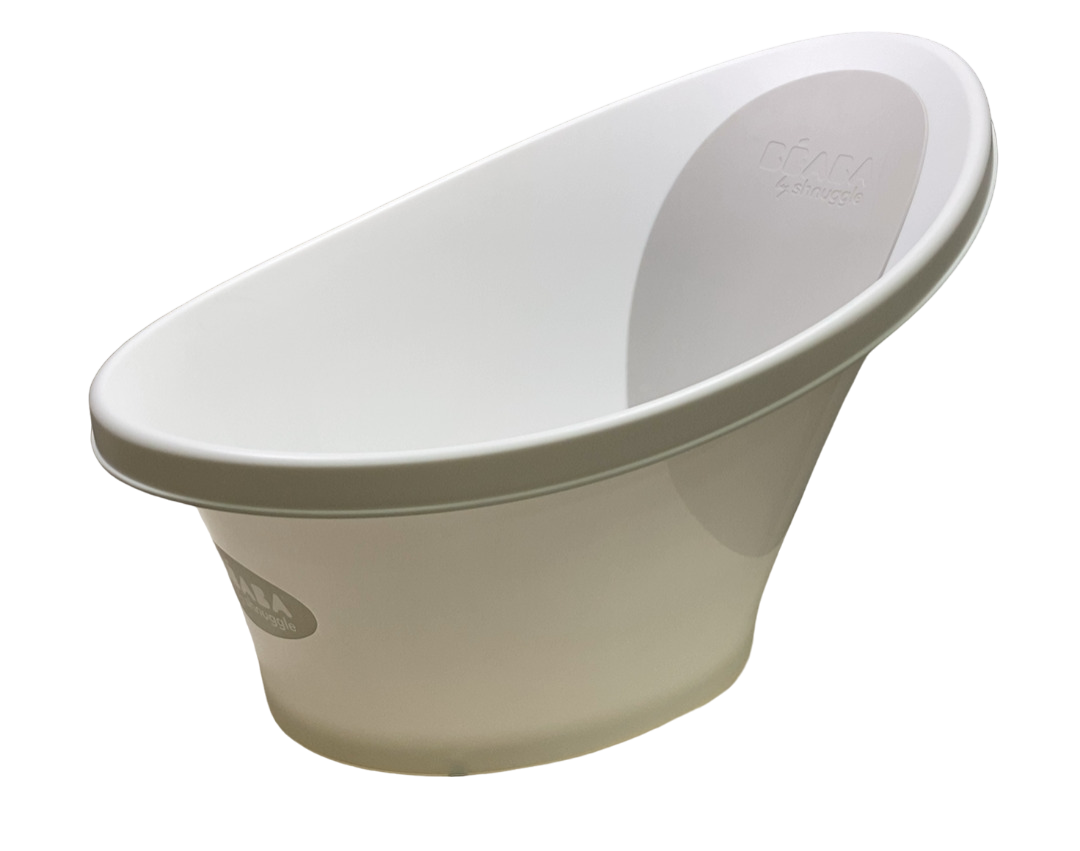 Beaba Shnuggle Baby Bath, White/Grey — GoodBuy Gear