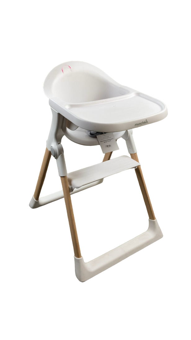 Munchkin Float Foldable High Chair, White — GoodBuy Gear