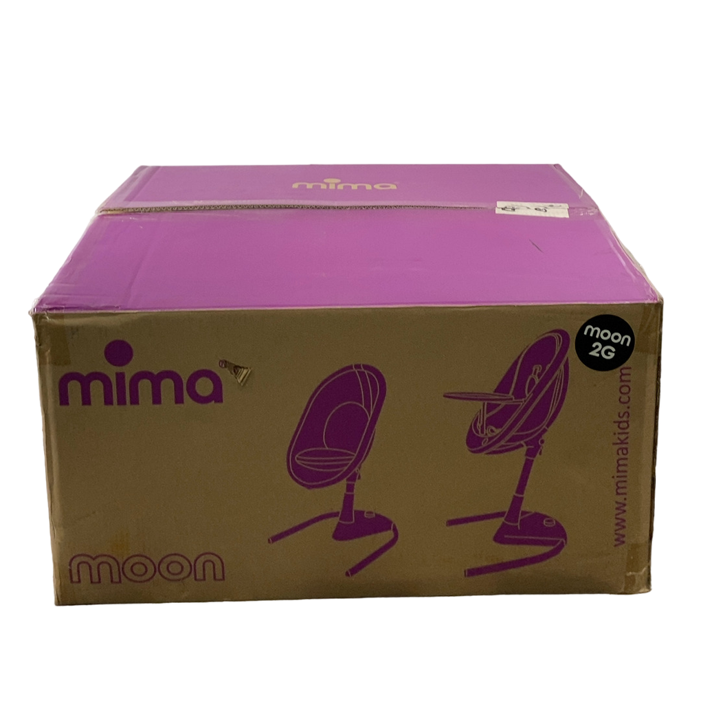 Mima Moon High Chair, White, 2G, Royal Blue