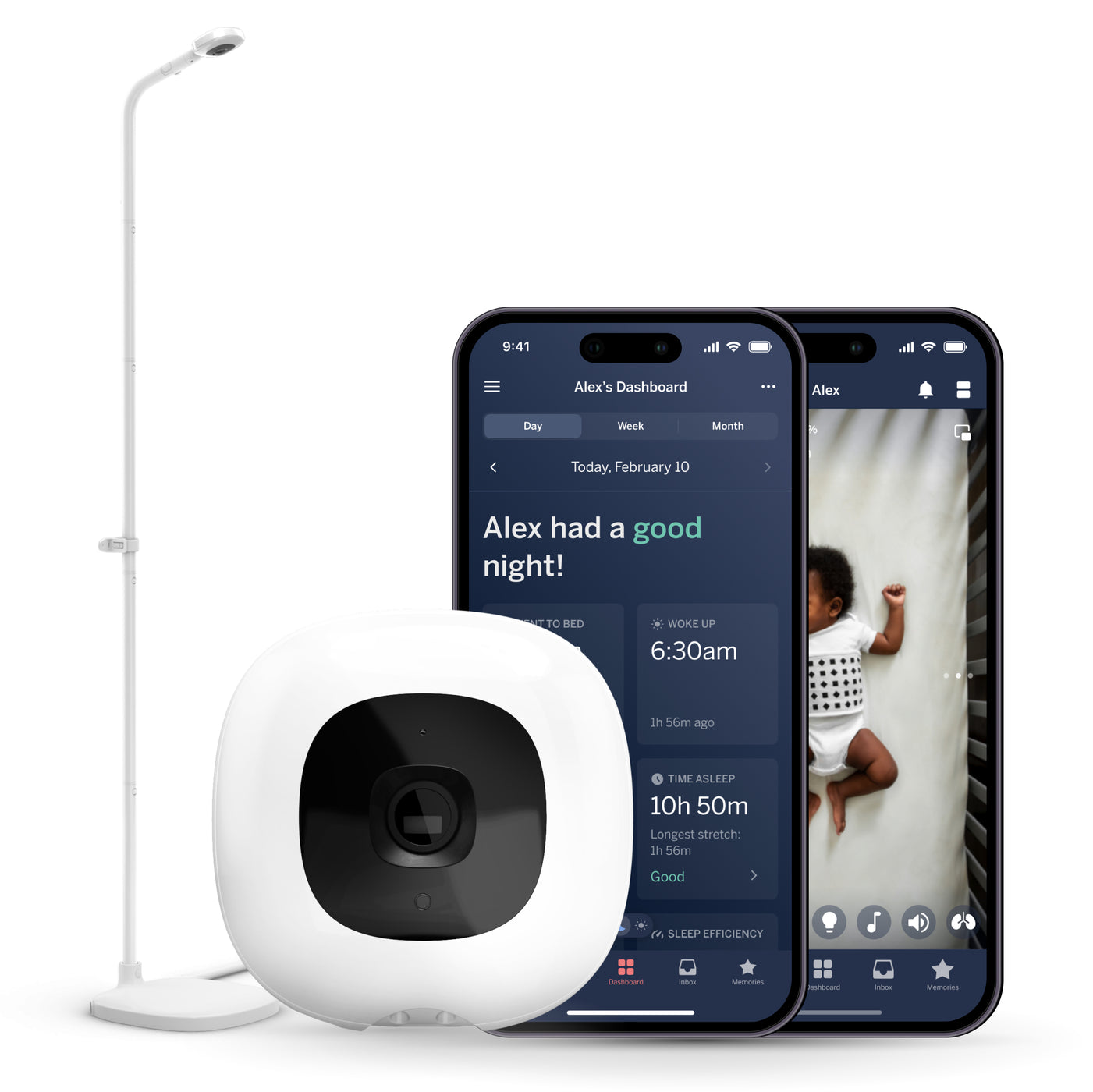 Nanit Pro HD Baby Monitor with Floor Stand, Updated Model — GoodBuy Gear