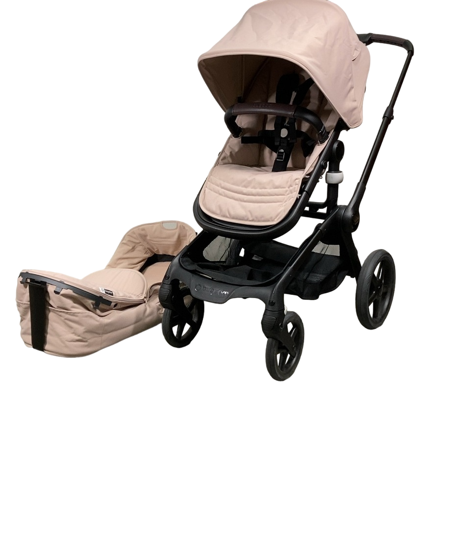 Bugaboo Fox 5 Stroller, 2024, Black, Desert Taupe — GoodBuy Gear