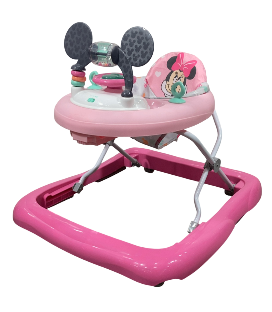 Bright Starts Tiny Trek 2-in-1 Activity Walker, Minnie Mouse Forever B ...