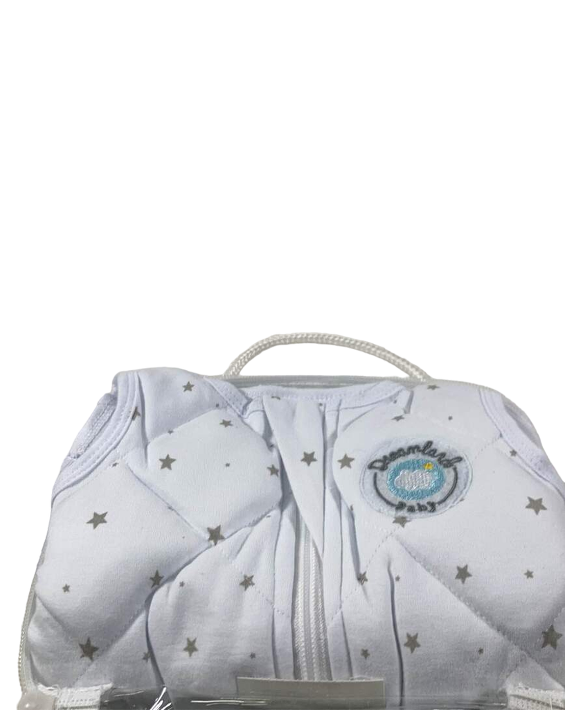Dreamland Weighted Sleep Sack, 6-12 months, Grey Star