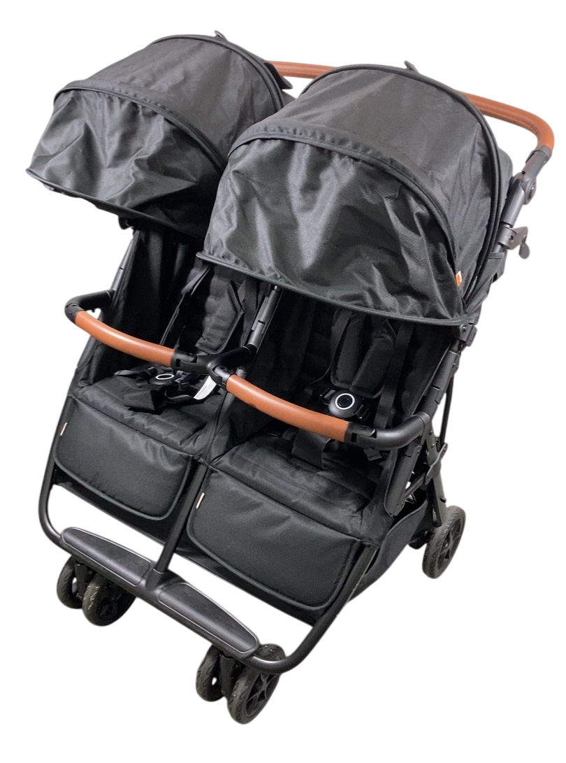 Zoe The Twin V2 Double Stroller, 2024, Black — GoodBuy Gear
