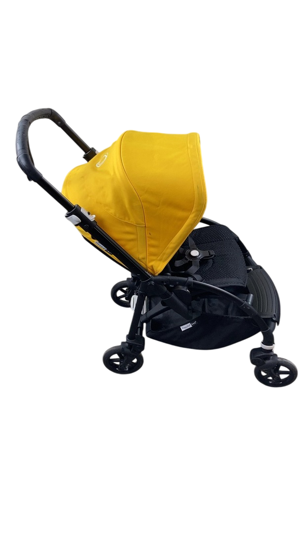 Bugaboo Bee 6 Stroller, 2020, Black, Black, Lemon Yellow — GoodBuy Gear