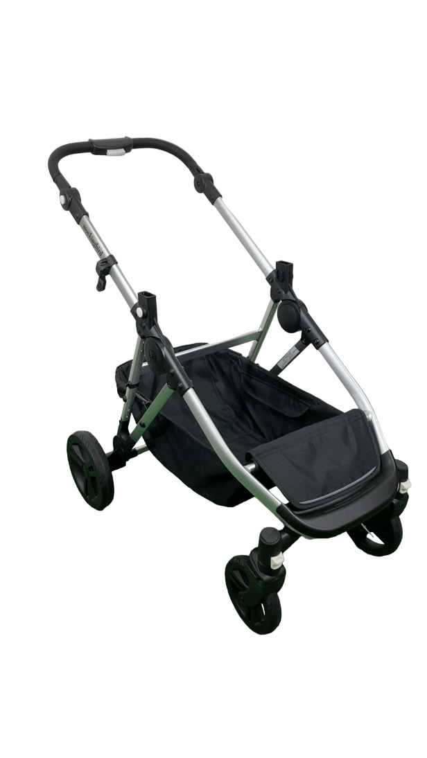 Mockingbird 2.0 Single to Double Stroller Frame, 2024, Silver With Pen ...