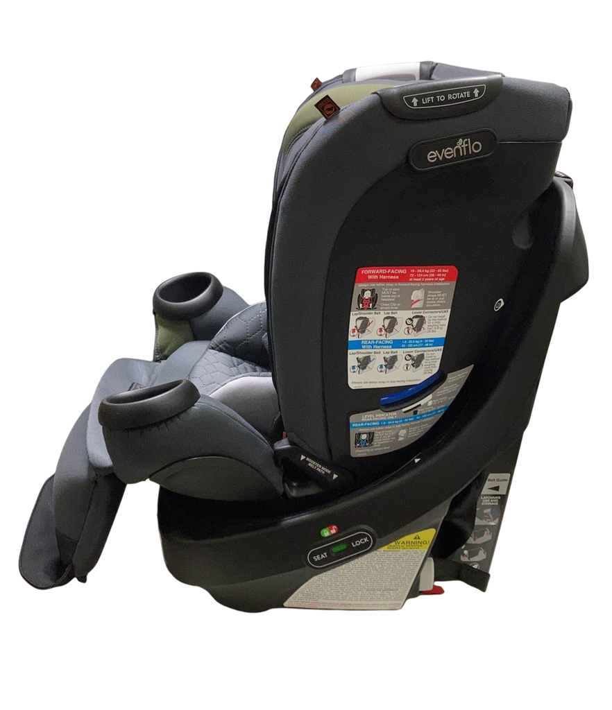 Evenflo Revolve 360 Extend Rotational Convertible Car Seat, Rockland G