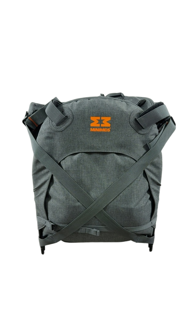 MiniMeis G4 Baby Shoulder Carrier, Grey — GoodBuy Gear