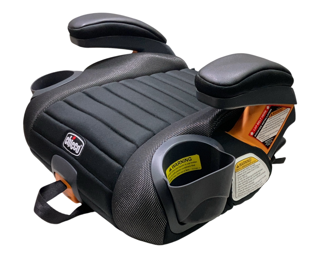 Chicco GoFit Plus Backless Booster Car Seat, Iron, 2024 — GoodBuy Gear
