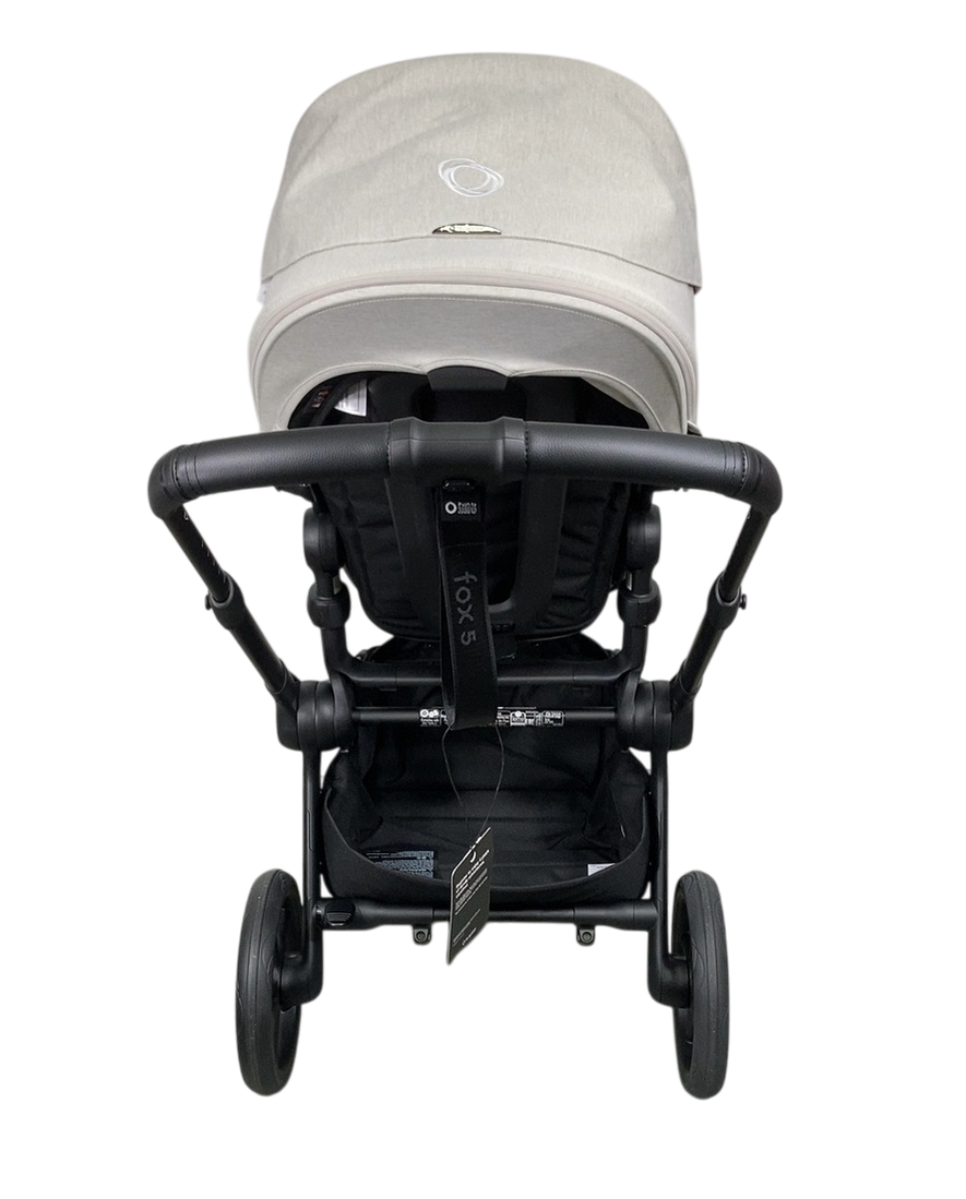 Bugaboo Fox 5 Renew Bassinet and Seat Stroller, 2025, Black Frame, Mis ...