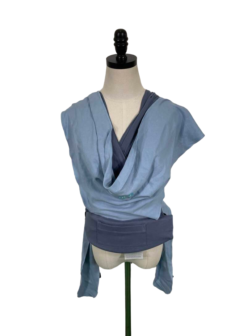 Moby Easy Wrap, Sea Spray Blue — GoodBuy Gear