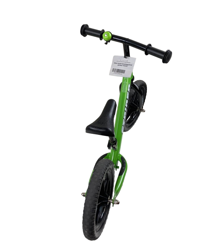 Strider Balance Bike 12” Classic, Green