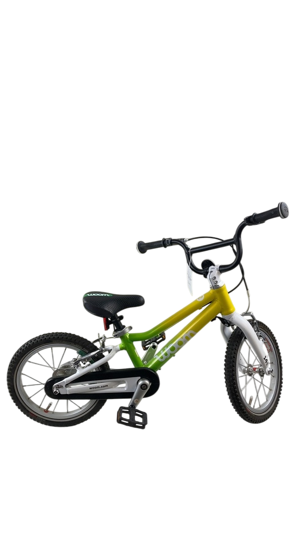 Woom Woom 2 Bike- 14”, Atomic Neon — GoodBuy Gear