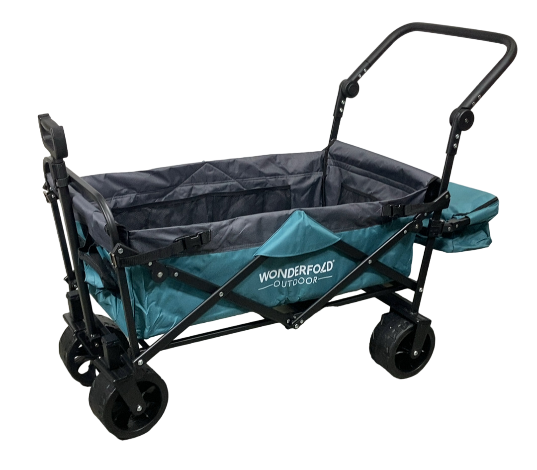Wonderfold S3 Outdoor Utility Wagon, Aqua Grey — GoodBuy Gear