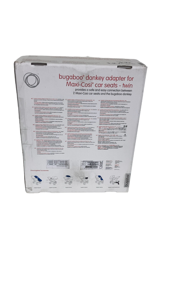 Bugaboo Donkey Twin Adapter for Turtle/Maxi Cosi Car Seats