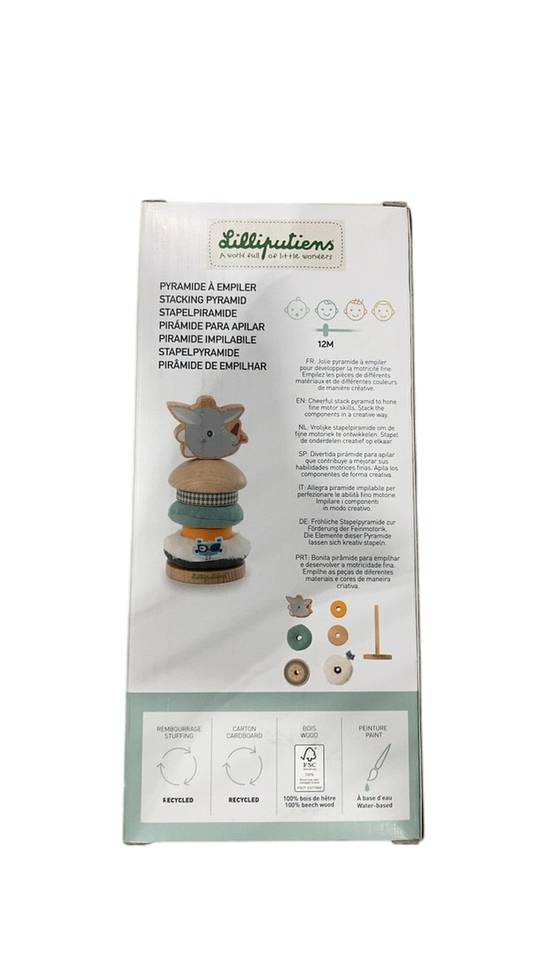 Lilliputiens Stacking Pyramid, Joe — GoodBuy Gear