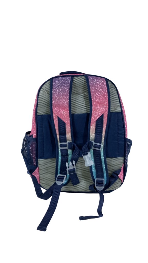 Pottery Barn Kids Mackenzie Backpack, Rainbow Ombre Sparkle Glitter, X
