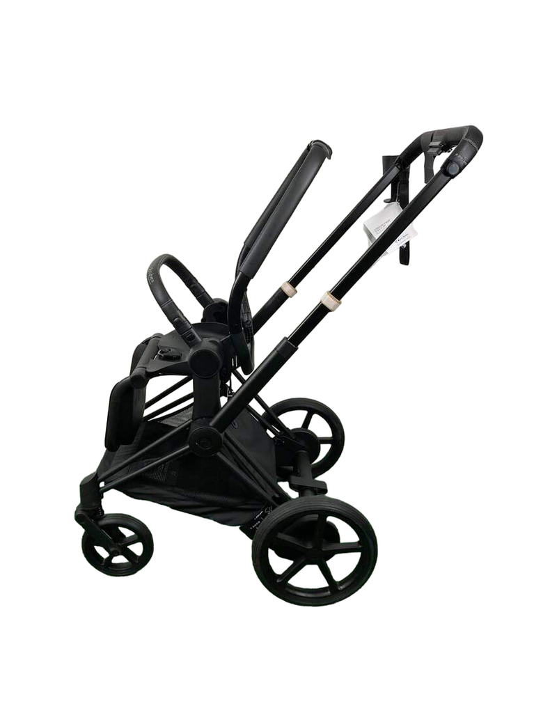 Cybex E-PRIAM Stroller Frame Only, 2023, Matt Black