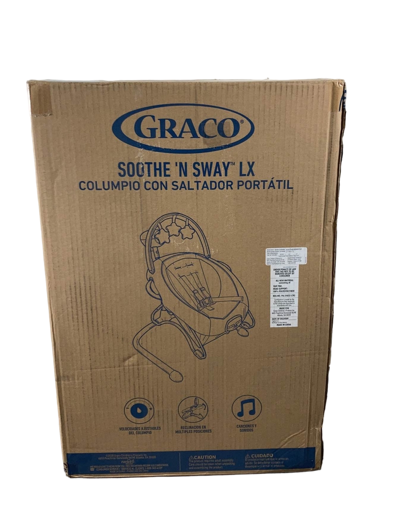 Graco Soothe 'n Sway LX Swing with Portable Bouncer, Modern Cottage