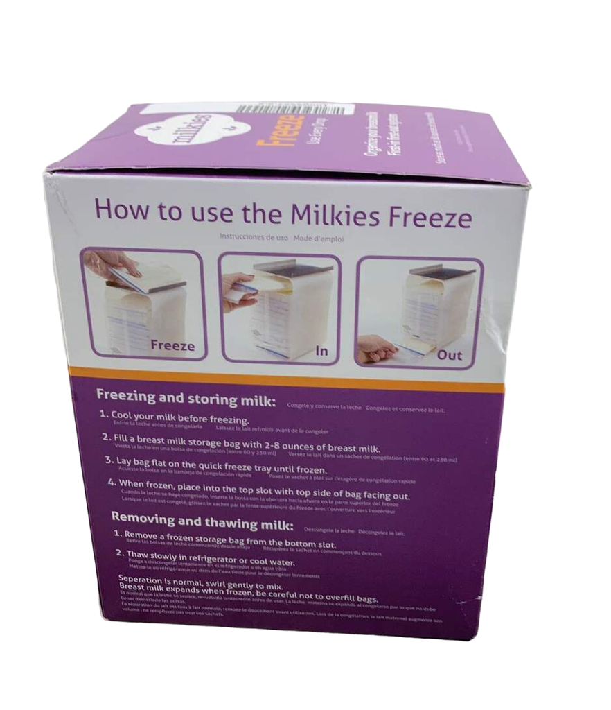 Milkies Freeze Breast Milk Freezing and Storage