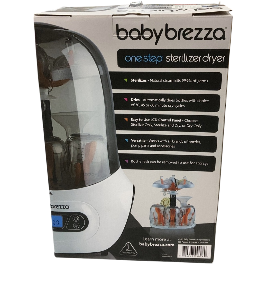 Baby Brezza One Step Baby Bottle Sanitizer and Dryer (Steam Sterilizer ...