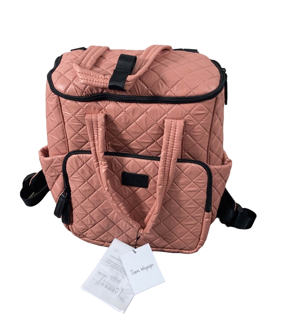 7 A.M. Enfant London Diaper Backpack, Rose Dawn — GoodBuy Gear