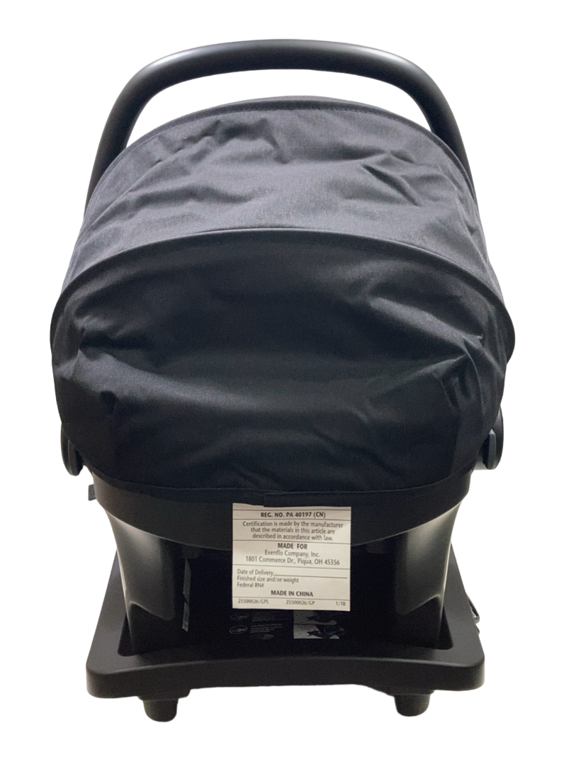 Evenflo Pivot Suite Travel System, 2024, Dunloe Black — GoodBuy Gear