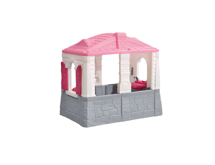 Step2 Neat & Tidy Cottage Playhouse, Pink — GoodBuy Gear