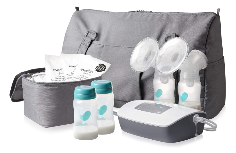 Evenflo Deluxe Advanced Double Electric Breast Pump, Grey — GoodBuy Gear