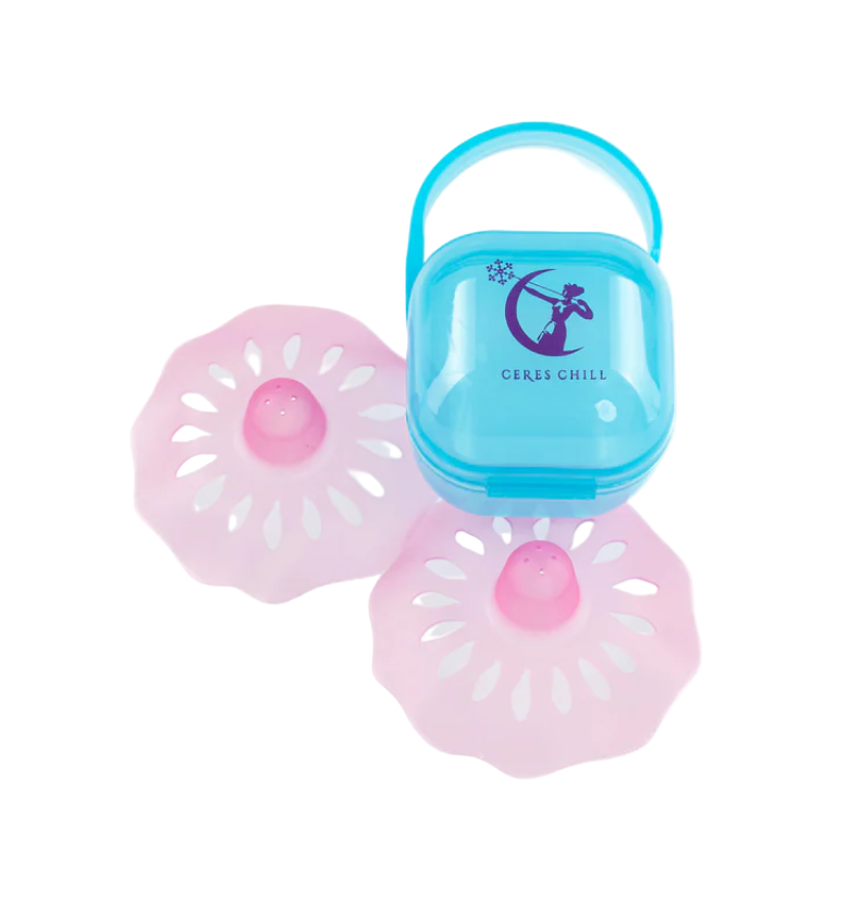 Ceres Chill Shield Maiden Nipple Guard, Pink, 17mm — GoodBuy Gear