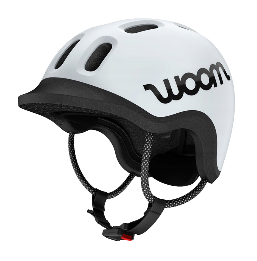 Woom Ready Kids Helmet, Medium, Pale Grey, Without Light — GoodBuy Gear