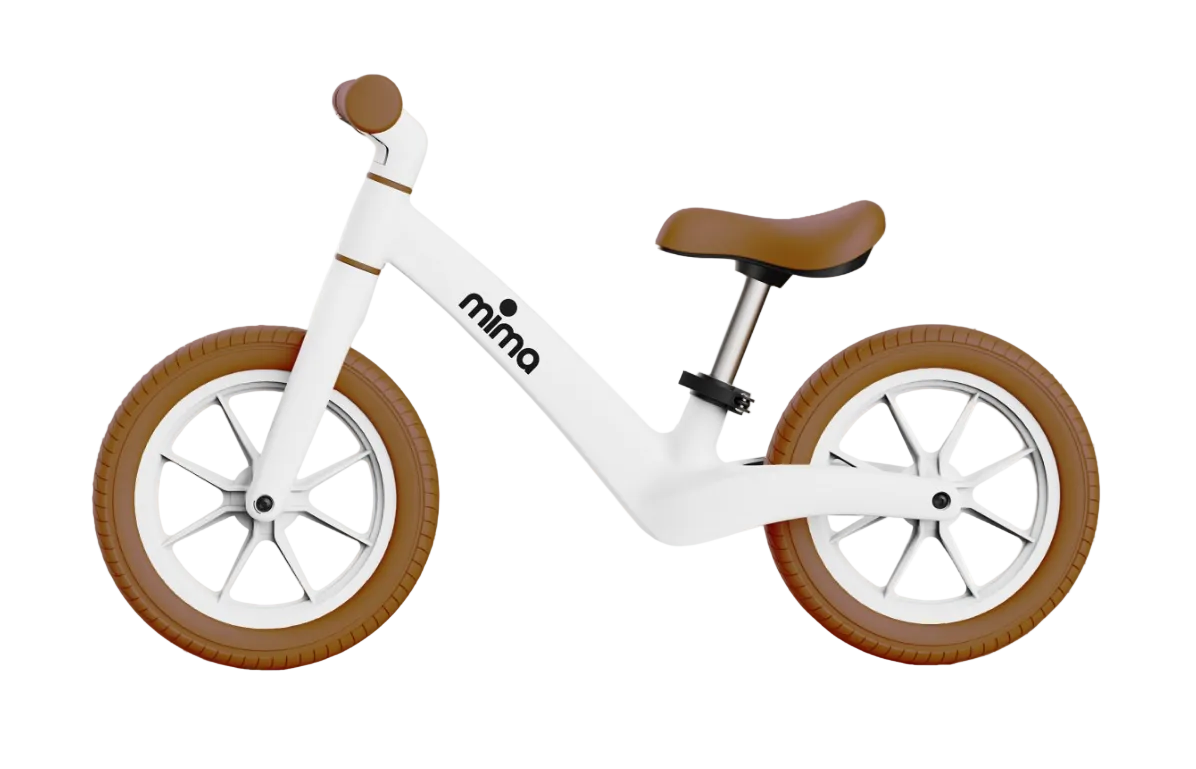 Mima Zoom Lite Balance Bike, White — GoodBuy Gear