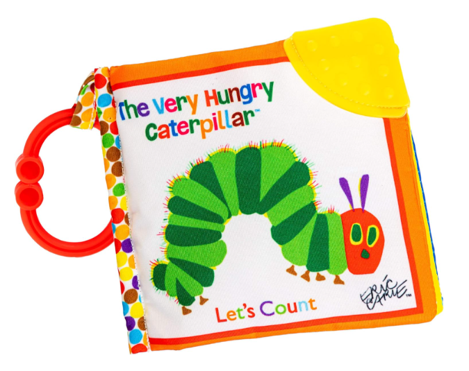 Eric Carle The Very Hungry Caterpillar Clip-On Book, Lets Count ...