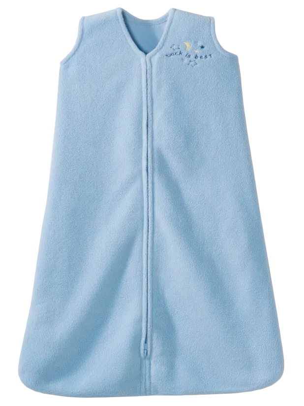 Halo Micro-Fleece SleepSack, Medium, Light Blue — GoodBuy Gear